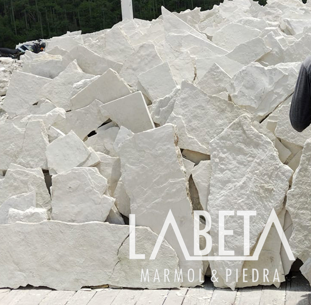 Piedra Blanco Galarza 1era Formato Irregular | Piedras Labeta